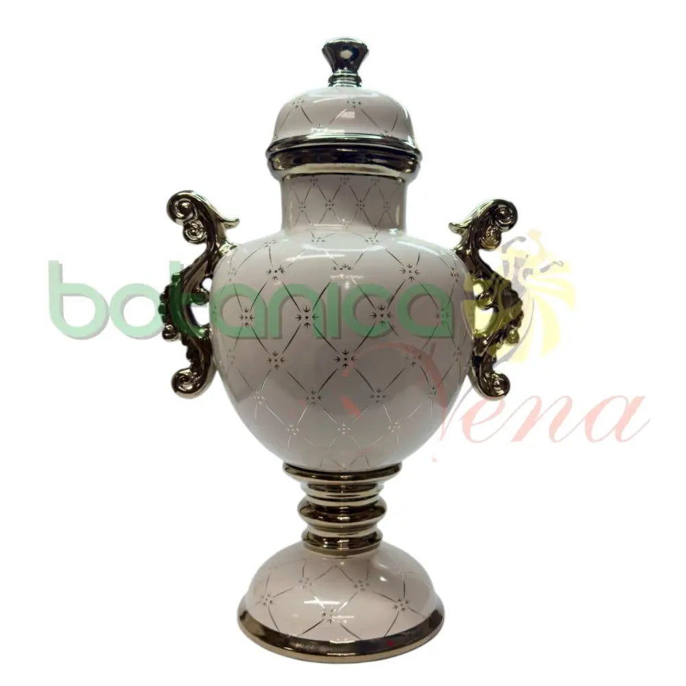 Potiche Obatala / Oshanla – blanco Orisha Tureen with plateado Accents ...
