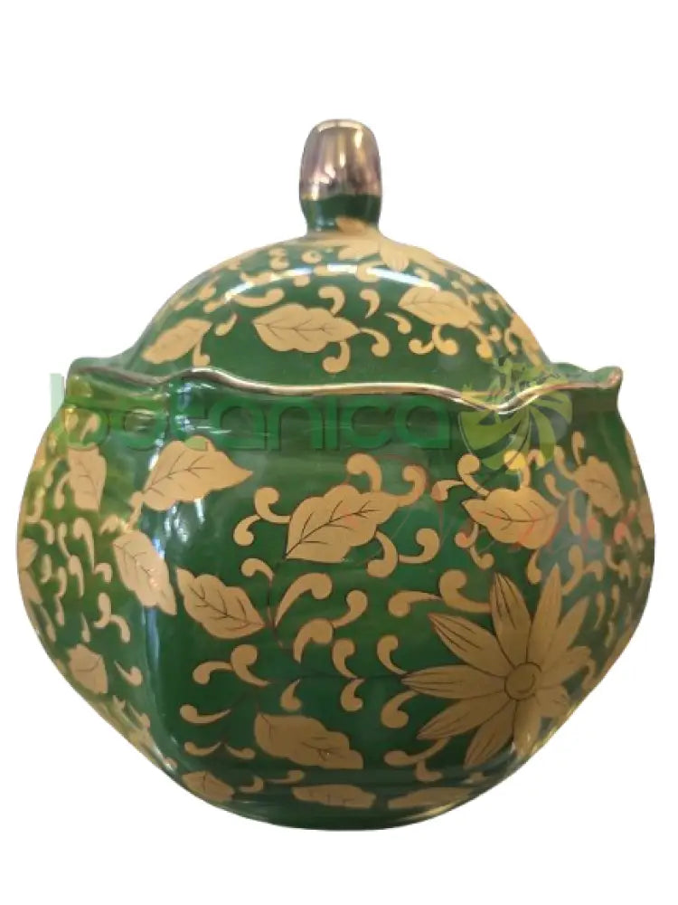 Sopera Orula / Inle – verde Lotus-Shaped Tureen with dorado Accents ...