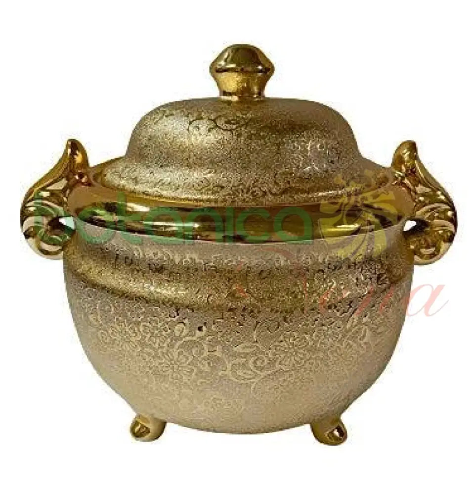Sopera Oshun – Orisha Tureen with Three-Legged Design 11" x 9" x 10 ...