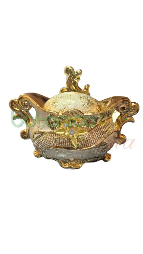 Sopera Oba – Pink Orisha Tureen with dorado Accents 12" x 10" x 8 ...